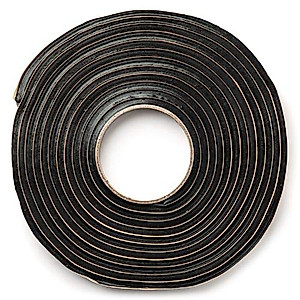 Second Skin Butyl Sealant Tape – Butyl Rubber Sealant, Multi-Purpose Butyl Rope, and Putty Tape for Automotive (Car, RV, Marine) – 1/4” x 1/2" x 20’ – Made in The USA (3)