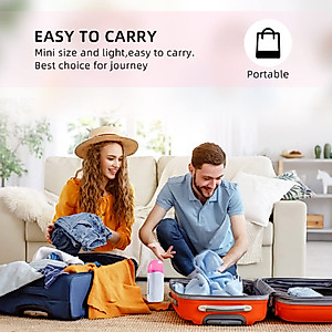 Roll on Wax for Sensitive Skin, Soft Wax Roller Kit for Hair Removal, Macaron Waxing Kit Roll On with Wax Cleanser & 100 Wax Strips, Portable Roller Wax Kit, Home Roller Waxing Kit for Men and Women