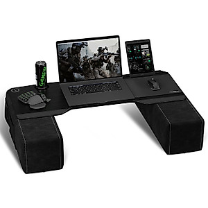 Couchmaster CYBOSS - Extra Wide Laptop Stand for Couch and Bed, Ergonomic Design with Cushions, Lap Desk Supports Notebooks up to 18 Inches – You are The Big Boss! The CYBOSS!