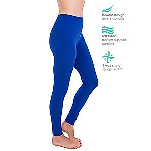 Homma Premium Ultra Soft High Rise Full Length Leggings Plus Size Yoga Leggings 3/6 Pack XL