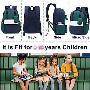 Bluboon Girls Womens College Laptop Backpack Cow Print School Bookbag Travel Rucksack School Bag with USB Charging Port for High School