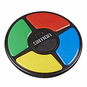 Hasbro Gaming Simon Handheld Electronic Memory Game With Lights and Sounds for Kids Ages 8 and Up