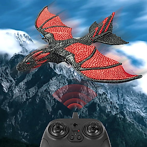 Eayaele RC Plane Fly Dragon, RC Airplane Remote Control Plane for Kids Beginner Boys Easy to Fly