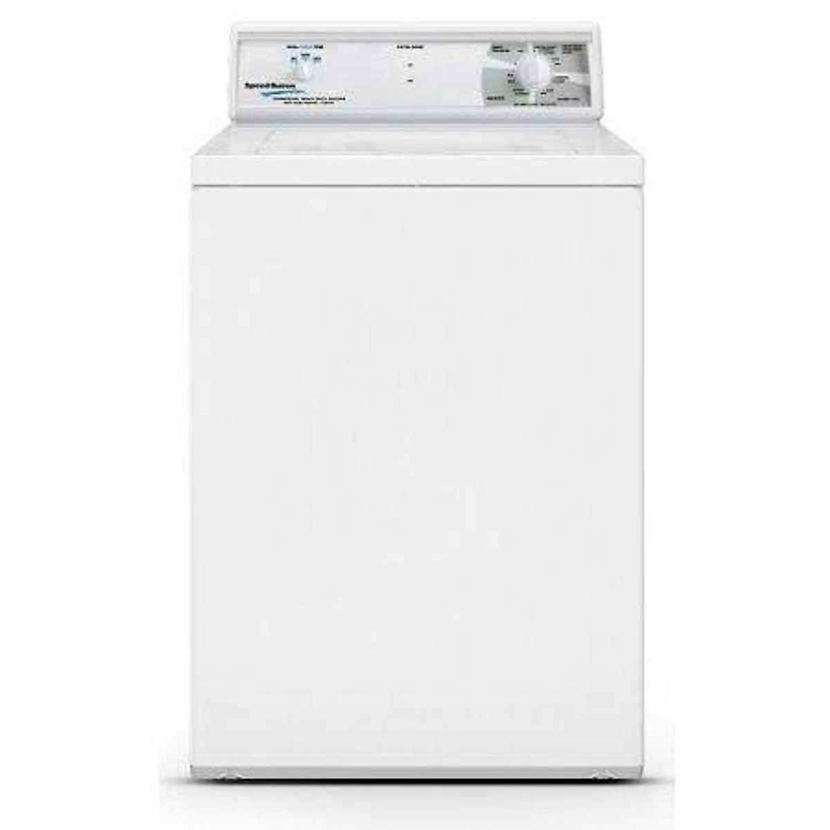 Speed Queen Top Load LWN432SP115TW01 26"" Washer with LDG30RGS113TW01 27"" Gas Dryer Commercial Laundry Pair in White
