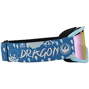Dragon Kids Lil D Snow Sport Goggle - Snow Dance Frame | LL Pink Ion Lens