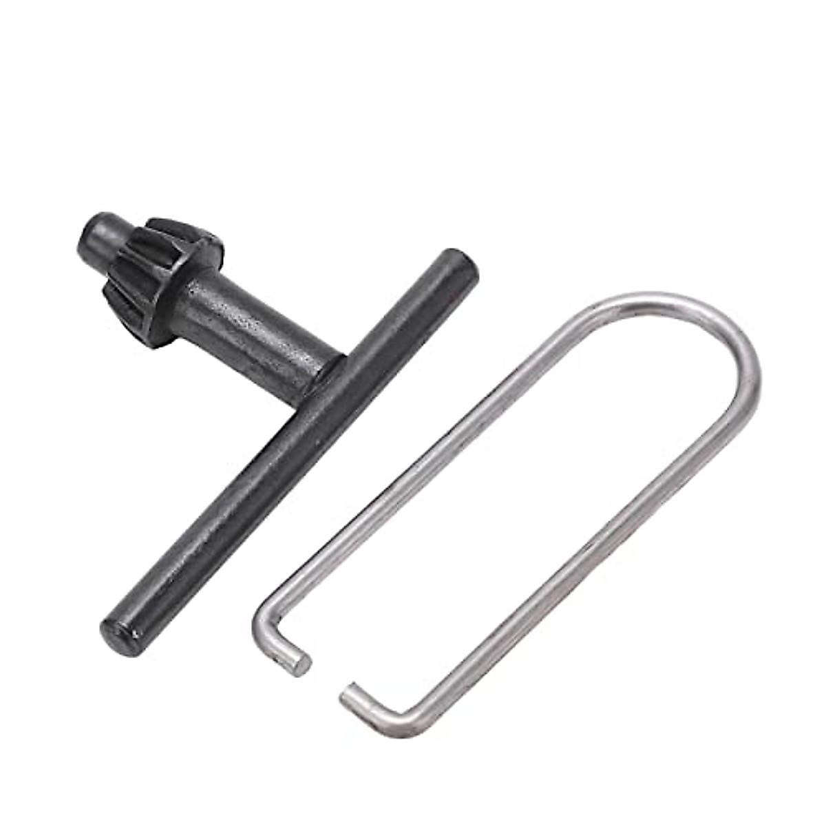 3/8in Air Drill with 3 Jaw Chuck Straight Handle Reversible Adjustable Speed Pneumatic Drilling Tool 900rpm CW CCW(European Style)