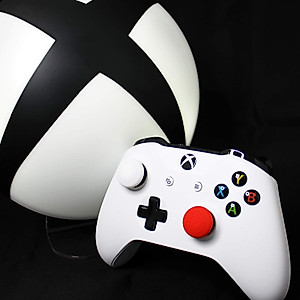 Gioteck Thumb Grips Joystick Protection for Xbox One Non-Slip Controller Red and White