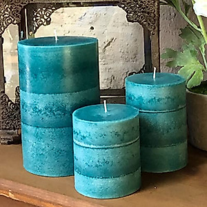 Wicks N More Persian Turquoise Scented Candles (3x3)