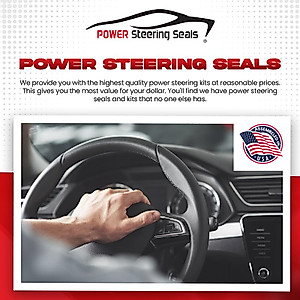 Power Steering Seals - Precision Fit Power Steering Pump Seal Kit | O-Ring And Sealing Kit for Toyota Celica Supra 1982-1985 | Complete Steering Parts Seal Replacement