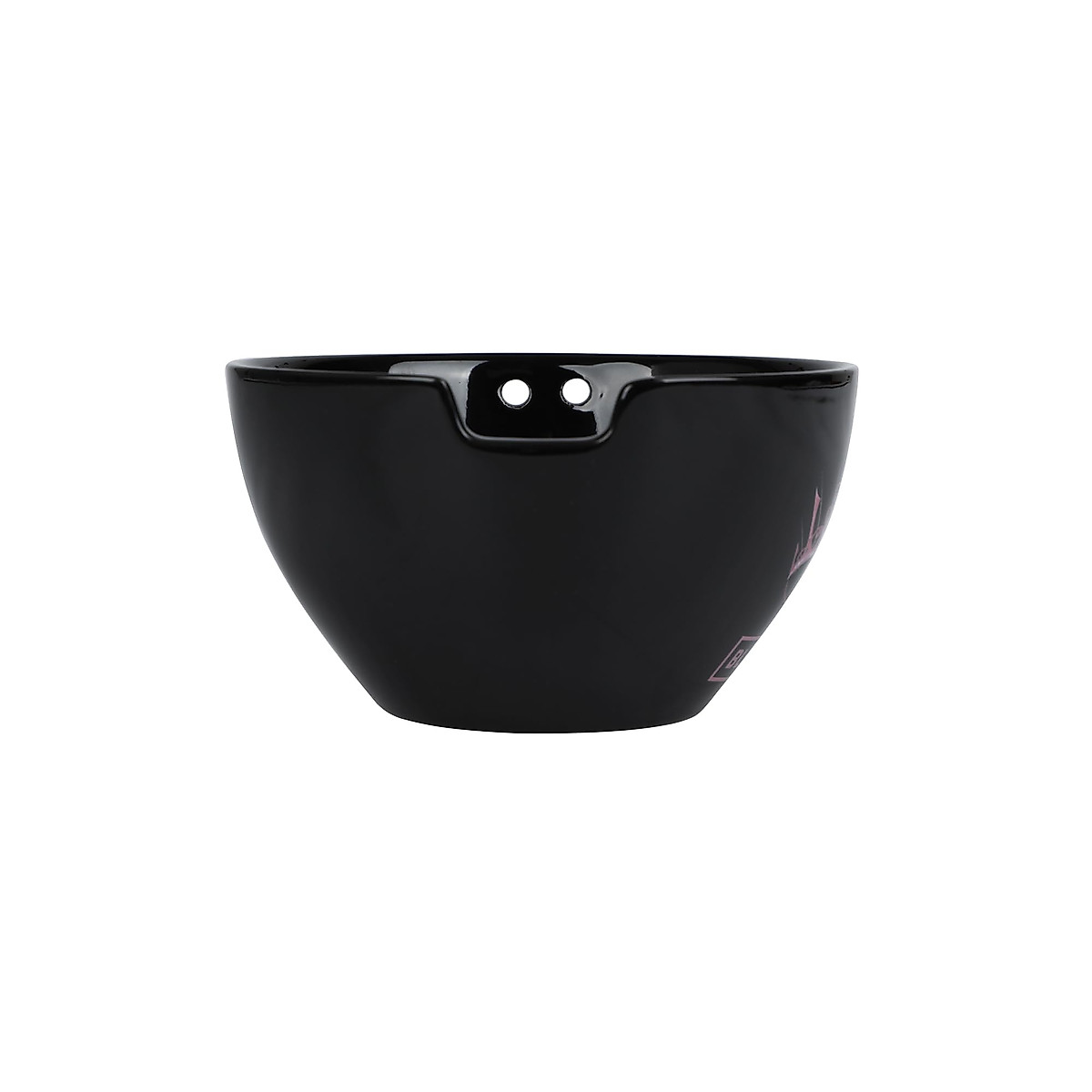 Bioworld Blackpink Crown and Logo Ceramic Ramen Bowl and Plastic Chopsticks Set