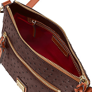Dooney & Bourke Ostrich Allison Crossbody Shoulder Bag