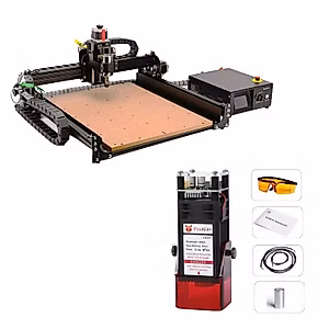 FoxAlien 4040-XE CNC Router Machine 300W Spindle + 20W Laser Module Kit