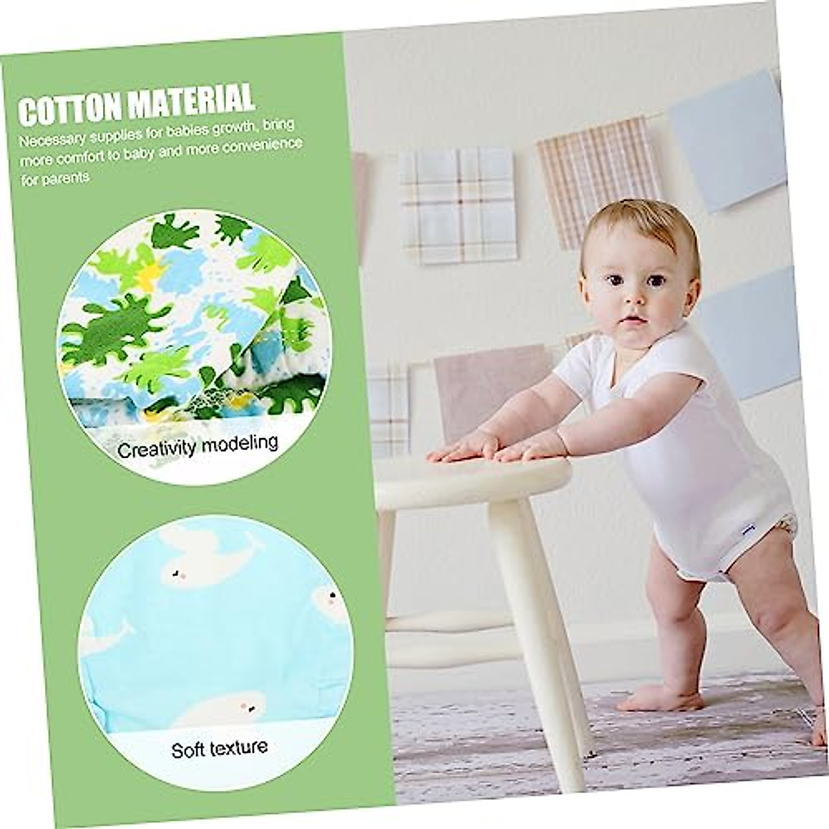 Healeved 6 Pcs Baby Training Pants Toddler Training Pants Newborn Baby Diapers New Born Diapers for Baby Washable Swim Diapers Newborn Swim Swimmers Training Diapers Pants Diaper for Baby