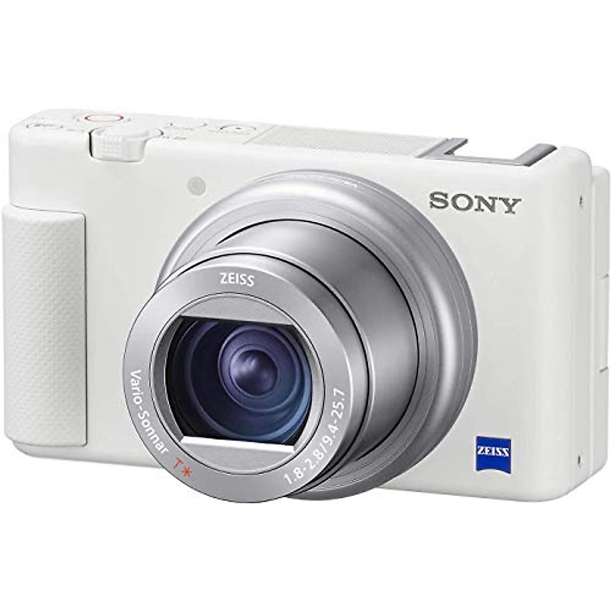 Sony ZV-1 Digital Camera Bundle with ACCVC1 Vlogger Accessory Kit, Camera Backpack, Tripod, Handy Case + More (11 Items) | Sony ZV1 Point & Shoot Camera for Content Creators, Vlogging and YouTube