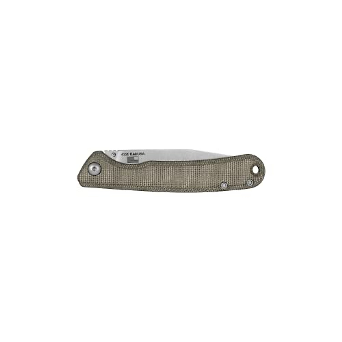Kershaw Federalist Folding Pocket Knife, Manual Folder with Nail Nick, 3.25 inch CPM 154 Stainless Steel Blade, Made in the USA,Green