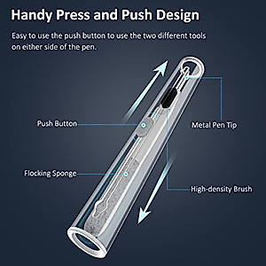 Yunerz for Airpods Cleaner Kit, Earbuds Cleaning Pen, Bluetooth Headphone Cleaning Tool with Cleaning Putty for Airpods Pro 1 2 3 and Other Earphones, Upgraded Kits with Cloth and Wet Dry Wipes