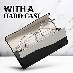 livho Blue Light Blocking Glasses, Retro Round Fake Eyeglasses Frames Anti UV Ray Filter Computer Gaming Glasses Women Men (Silver Frame,Transparent lens)