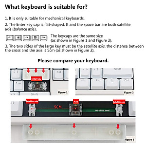 104Pcs Full Keycap Universal Ergonomic Backlit Keycap Keycaps for Mechanical Gaming Keyboard (Only Keycap) Yellow