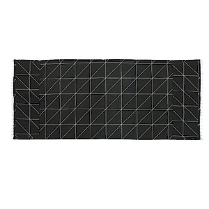 Fridge Top Cover with Storage Pockets Bags Refrigerator Fridge - Cover Washing Machine Cover Universal Covers Kitchen Decor Black
