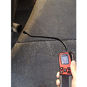 RIDGID 36163 CD-100 Micro Combustible Gas Handheld Diagnostic Detector with 16" Flexible Probe and Visual, Audible, and Vibration Alarms