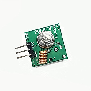HiLetgo 315Mhz RF Transmitter and Receiver Module link kit for Arduino/ARM/MCU/Raspberry pi
