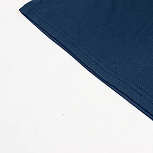 Mitiy Women's Short Sleeve Loose Wide Legs Casual Jumpsuits with Pockets