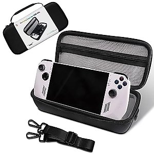 JDDWIN for Steam Deck ROG Ally Carrying Case Compitable with ASUS ROG Ally Carry Bag & Gaming Handheld & accessories,Portable Hard Case for Travel and Storage
