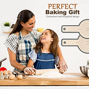 Silicone Bread Sling for Dutch Oven,2 Sizes Set Non-Stick & Odor-Free Bread Baking Mat Set,Anti-slip Reusable Bread Sling with Long Handle,Edge Sealing Design,Essential Sourdough Bread Baking Supplies