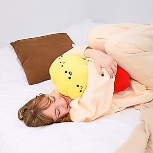 WHAT DO YOU MEME? Emotional Support Mochi Fries by Emotional Support Plushies — Soft Body Pillow, Cute Room Decor, Funny Gifts