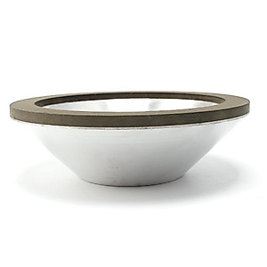 4"inch Resin Bonded Flaring Cup Diamond Grinding Wheel For Carbide Metal 240 Grit 75% （100x32x20x10x3mm ）