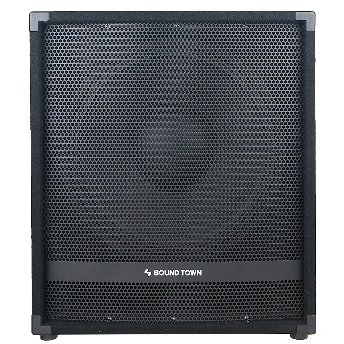 Sound Town Pair of 18” 2400 Watts Powered Subwoofers with Class-D Amplifier, 4-inch Voice Coil, 100 oz Magnet (METIS-18SDPW-PAIR)