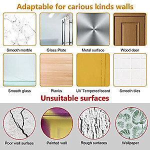 Wall Hooks for Hanging, 14 Pack Screw Wall Hangers Without Nails Adhesive Hooks Heavy Duty for Mount Wall Shelf, Kitchen, Bathroom, Key, Home and Office, Waterproof and Rustproof(18 mm)/13 lbs(Max)