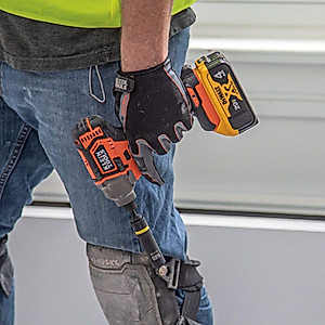 Klein Tools 66060 2-in-1 Impact Socket Set, 6-Piece Tool Set with 6-Point Deep Sockets with 1/2-Inch Drive, Includes Tool Case