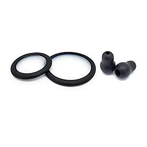 Adult + Pediatric Diaphragm Replacement - Fits Classic III (3) and Cardiology IV Stethoscopes + 2 Extra Ear Pieces, Compatible with Littmann and Other Stethoscopes
