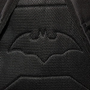 BATMAN Unisex's Backpack, Black (Black), 27.5x50x20 cm (W x H x L)