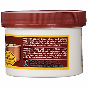 Wright's Copper Cream by Weiman 8 Oz (Pack of 3)