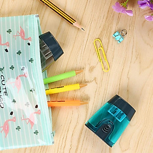 Eagle Manual Pencil Sharpener, 2 Holes, for Standard and Jumbo Color Pencils, 24×51×63 MM, Perfect for Kids, Pack of 2