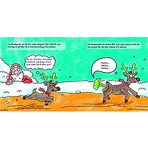 Fritz the Farting Reindeer: A Story About a Reindeer Who Farts (Farting Adventures)