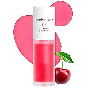 Nooni Korean Lip Oil - Appletea, 0.12 Fl Oz + Korean Lip Oil - Applecherry, 0.12 Fl Oz + Korean Lip Oil - Appleplum, 0.12 Fl Oz Bundle