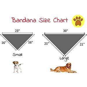 Elegant little tail Dog Bandanas - 1Pack Sunflower Print Washable Dog Scarf Female Square Dog Bib Kerchief Scarf Adjustable Pet Bandana for Medium Large Dogs