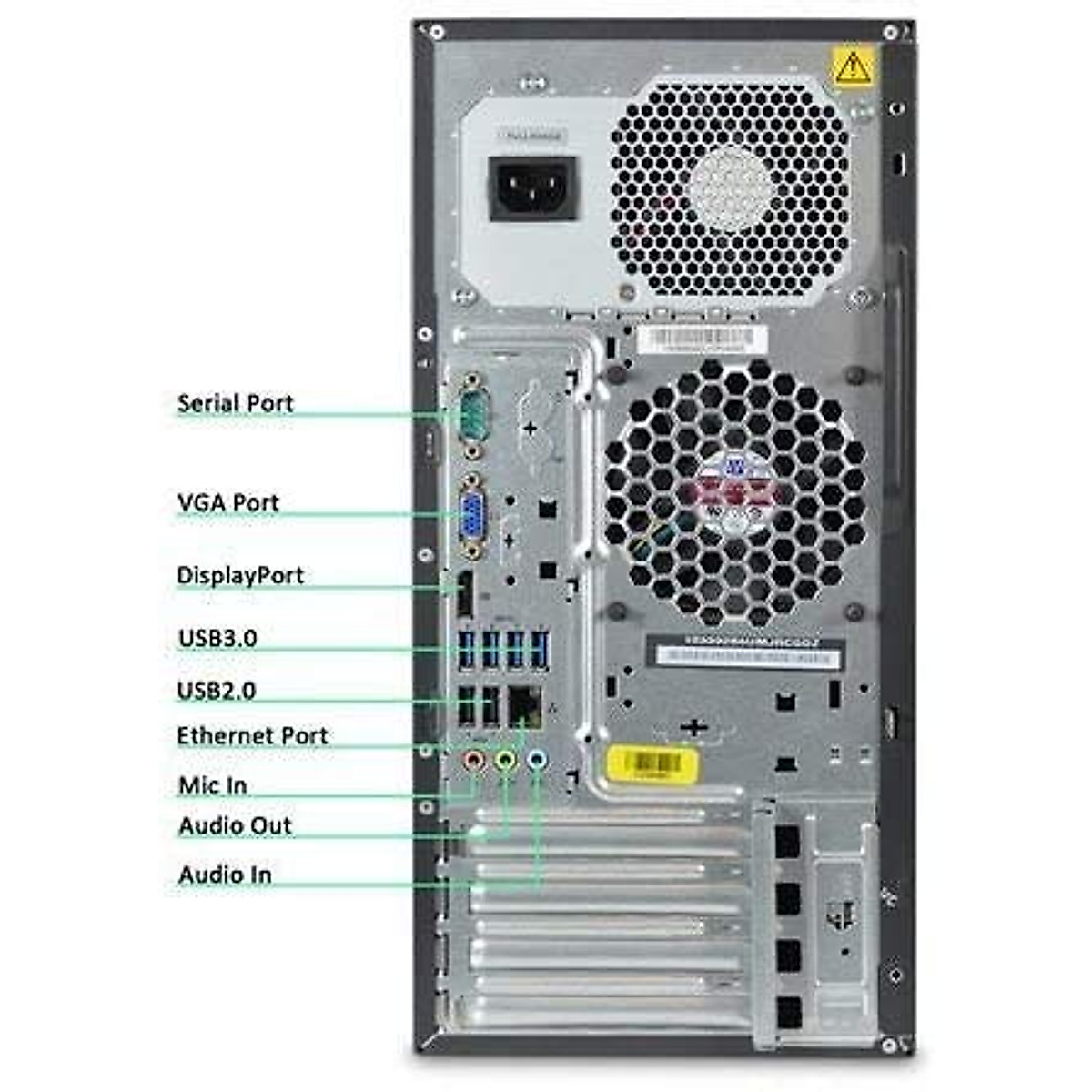 Lenovo ThinkCentre M82 Tower Desktop PC, Intel Quad Core i5-3470 up to 3.6GHz, 8G DDR3, 256G SSD, DVD, WiFi, BT 4.0, Windows 10 64 Bit-Multi-Language Supports English/Spanish/French(Renewed)