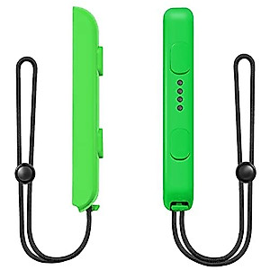 XBERSTAR 1 Pair Portable Controller Carrying Hand Strap Wrist Rope for Switch Video Games (Green)