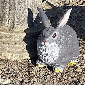 Gift Essentials Outdoor Key Hider Stocky Bunny Kritter Key Holder Garden, Patio and Lawn Ornament