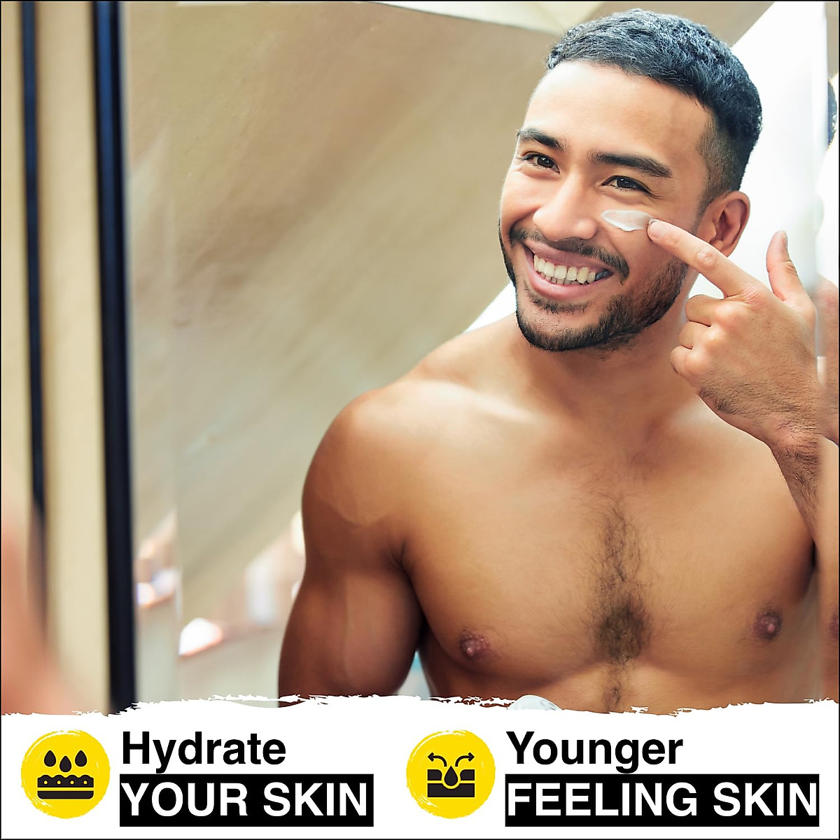 Lumin - Complete Set Men's skincare Routine includes: Charcoal Face Wash, Charcoal Scrub, Face Moisturizer, Wrinkle Serum, Recovery Oil & Dark Circle Defense Balm