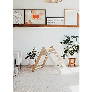 Joey CO. Montessori Climbing Triangle, Montessori Style Indoor Play Gym for Children, CPSIA Tested Waldorf Triangle for Toddlers and Kids