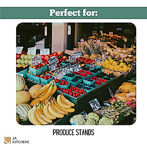 Kitchens Green Molded Pulp Fiber Berry / Produce Vented 1 Pint Basket 40 Pieces