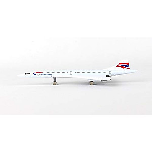 Daron British Airways Concorde Single Plane Toy , White