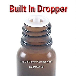 Balsam and Cedar Fragrance Oil in Amber Glass with Built in Dropper Diffusers & Burners - 10 ML/.33 OZ.