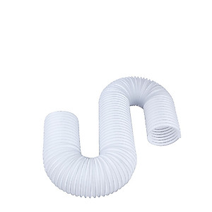 AC Parts Portable Air Conditioner Hose,5.9 Inch Diameter,78 Inch Length,Counter Clockwise Universal AC Exhaust Hose,Compatible with Honeywell,LG and Other Portable Air Conditioners
