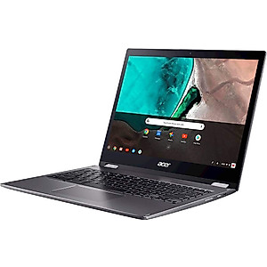Acer Chromebook Spin 13 CP713-1WN-55Ht 13.5" Touchscreen 2 in 1 Chromebook - 2256 X 1504 - Core i5 i5-8250U - 8 GB RAM - 64 GB Flash Memory - Gray - Chrome OS - Intel UHD Graphics 620 - in-Plane
